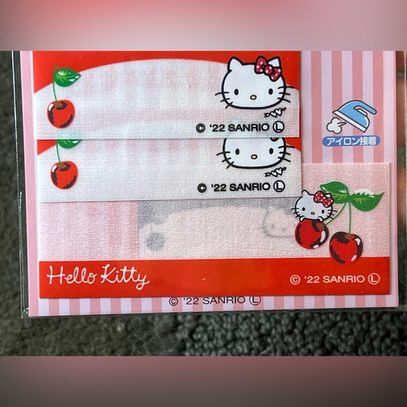 Sanrio | Office | Hello Kitty Name Wappen Ironon Patch Nametag Japan ...
